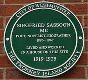 10 Interesting Siegfried Sassoon Facts | My Interesting Facts